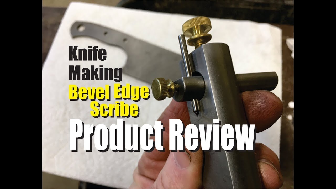 Knife Bevel Center Line Scribe Product Review - YouTube