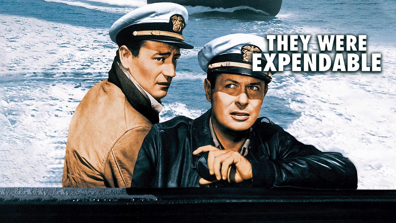 They Were Expendable (1945) Movie- John Wayne, Robert Montgomery, Ward ...