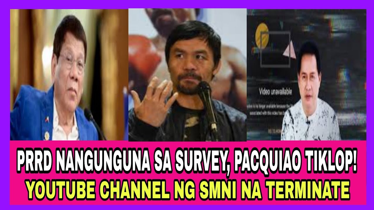 ♦PRRD TINIKLOP SA SURVEY SINA PACQUIAO AT IBA PA| SMNI NAIS EH ...