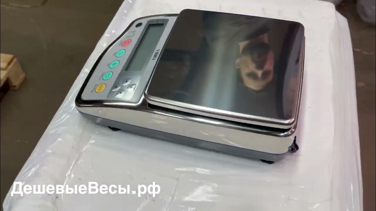 Vibra CJ-6200ER | Весы лабораторные - YouTube
