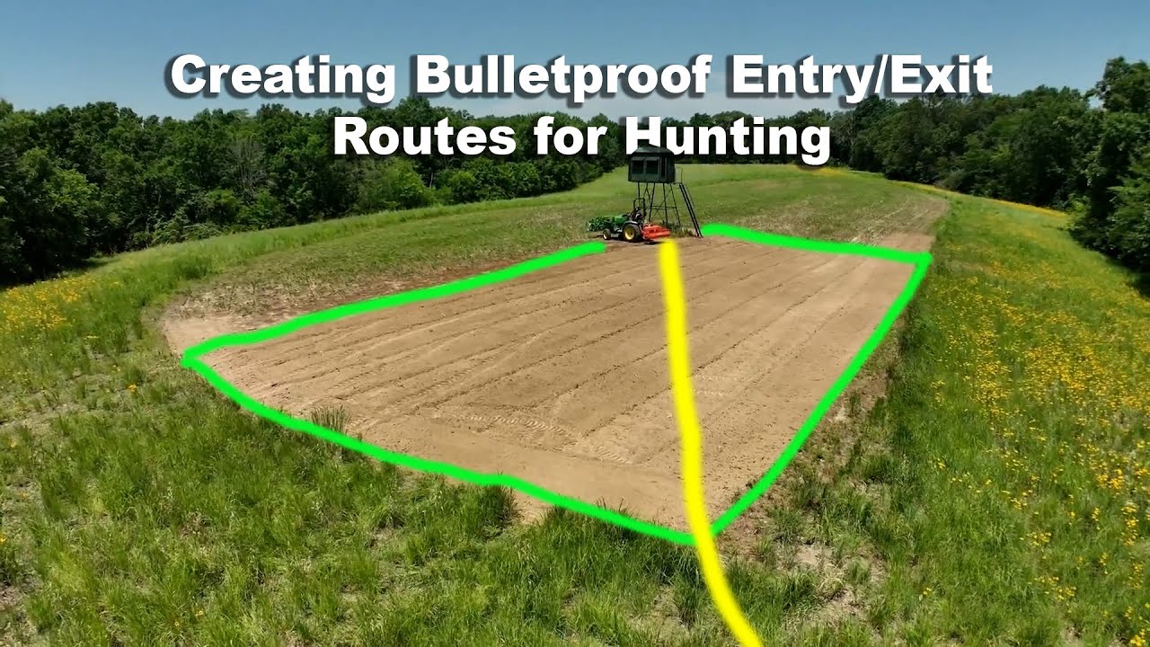 How to Create Bulletproof Hunting Entry & Exit Routes - YouTube