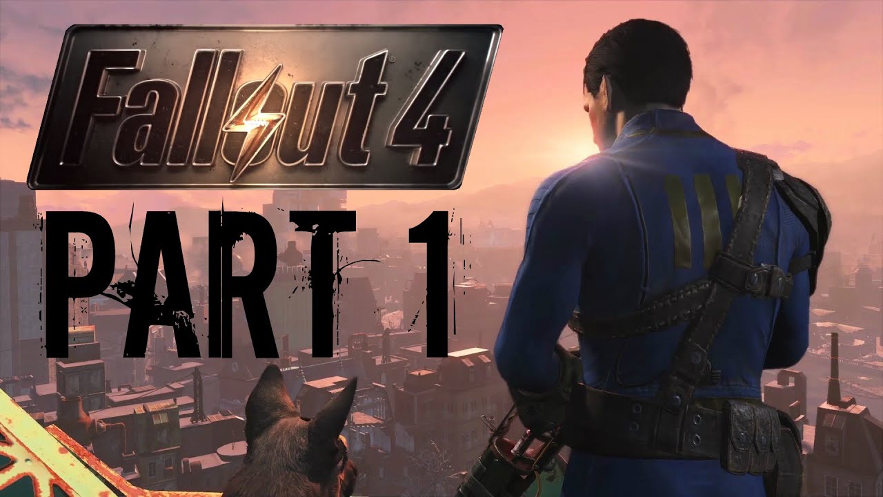 Fallout 4 - Part 1 - Escape Vault 111 - (PS4) (1080p) - YouTube