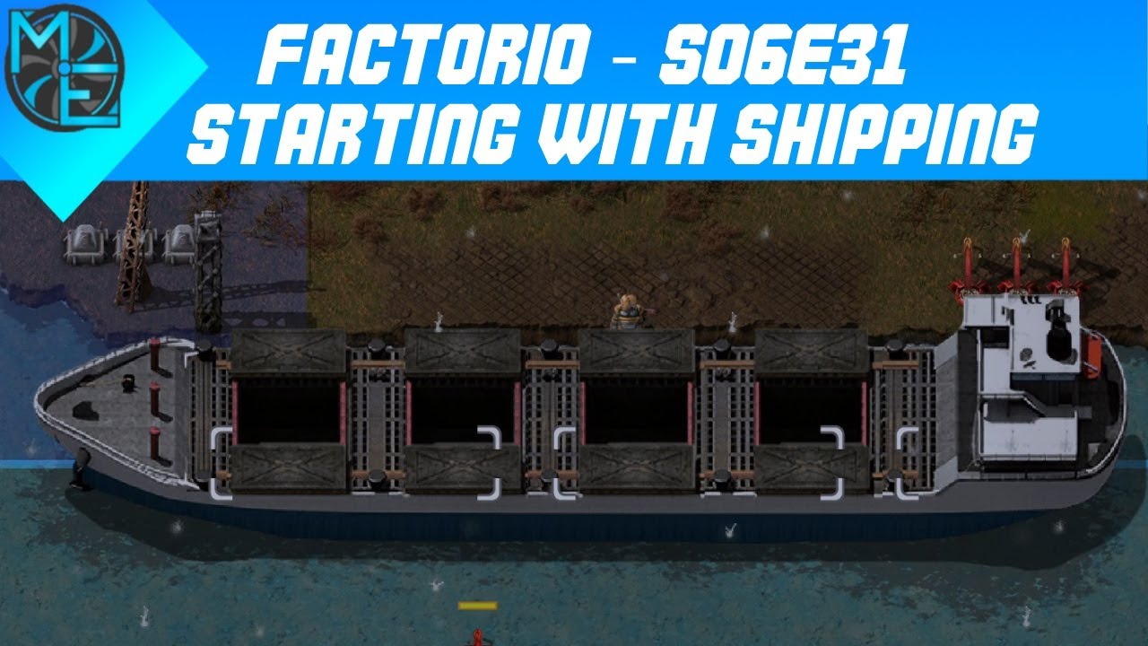 Factorio - S06E31 - Starting With Shipping - YouTube