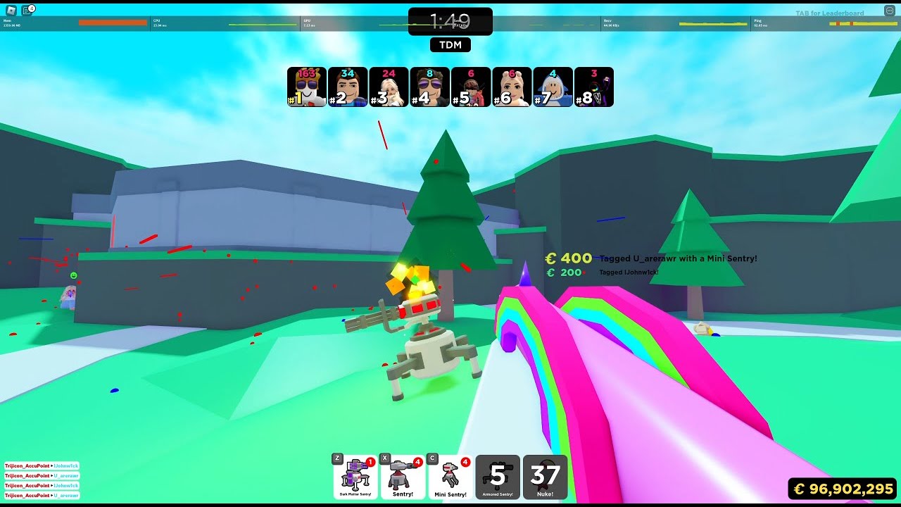 Roblox - Big Paintball - 209 tags in the Safehouse (Jul 4, 2023) - YouTube
