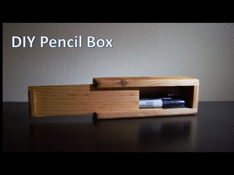 DIY Pencil Box - YouTube