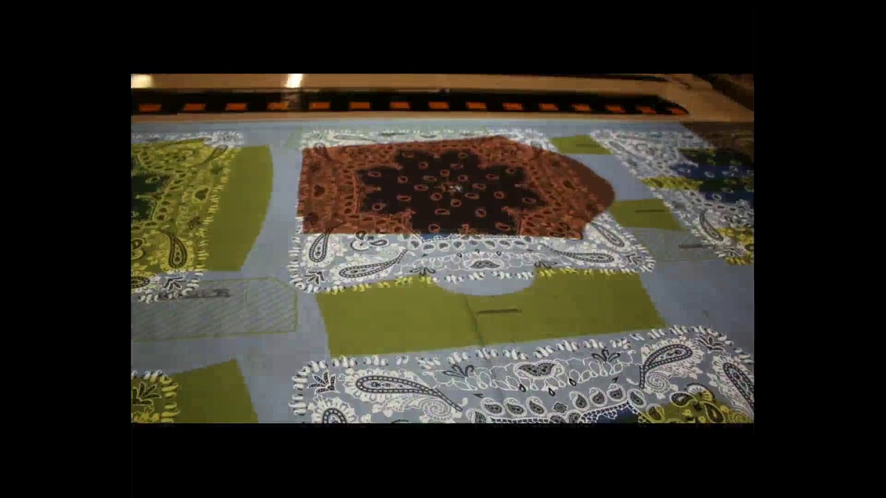 OROX Auto Cutter for Stripe, square, flower, printing fabric matching ...