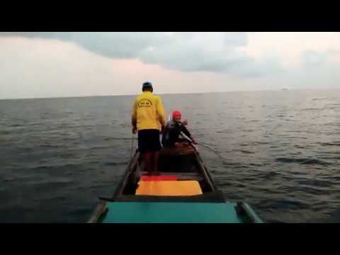 Fishing lines GIANT biggest queen fish jumbo size - YouTube