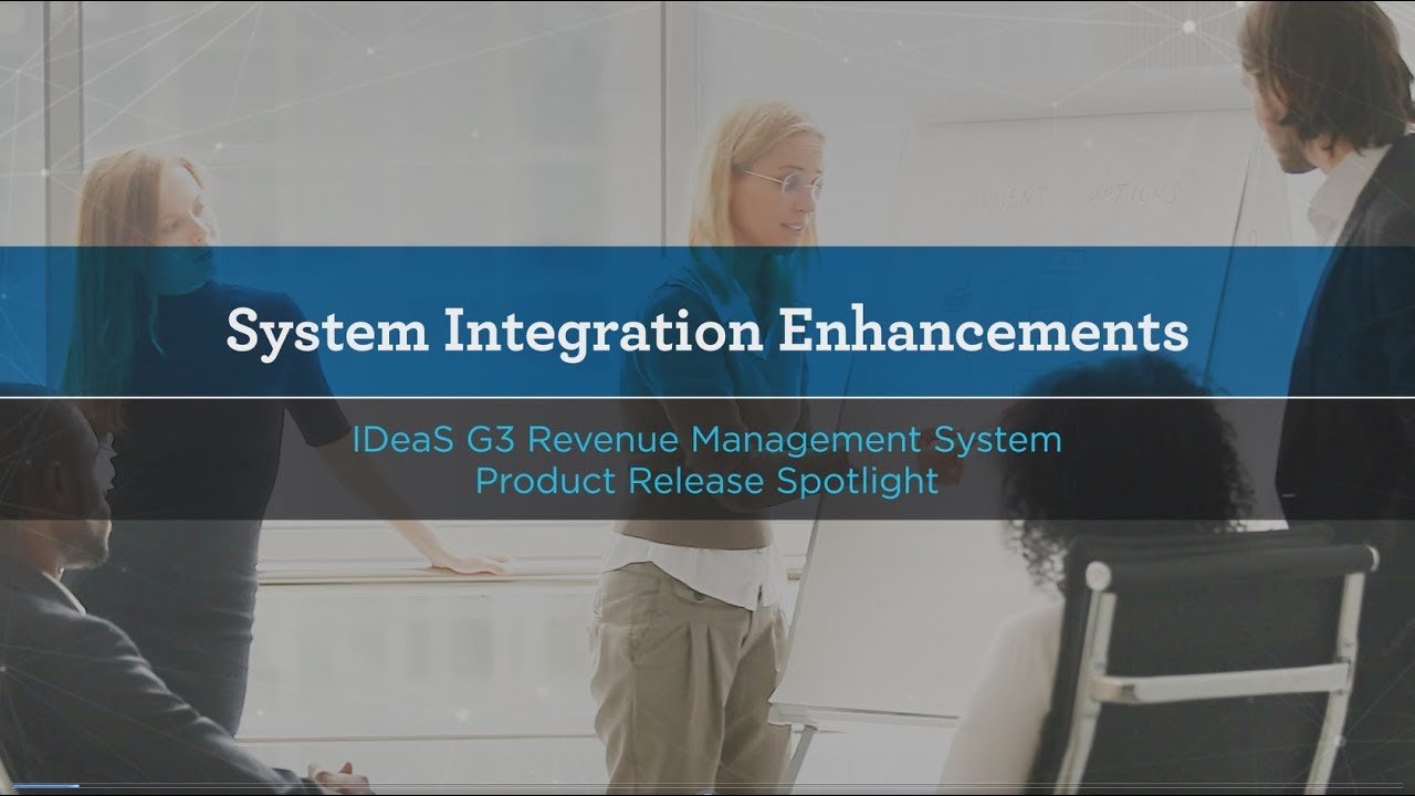 IDeaS G3 Hotel Revenue Management Software System Integration ...