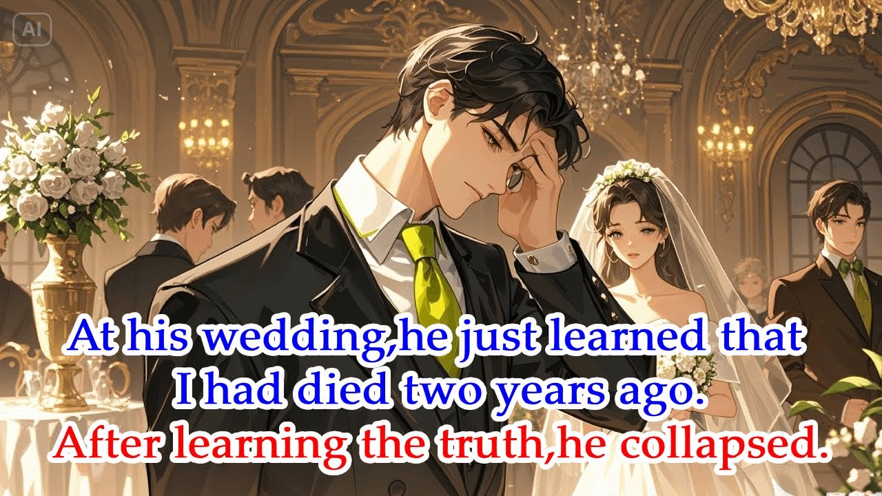 At his wedding,he just learned that I had died two years ago.After ...