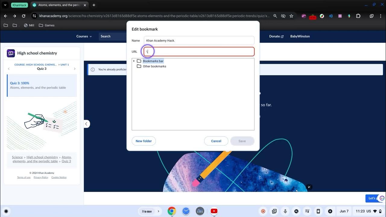 How to Add a Bookmarklet - YouTube