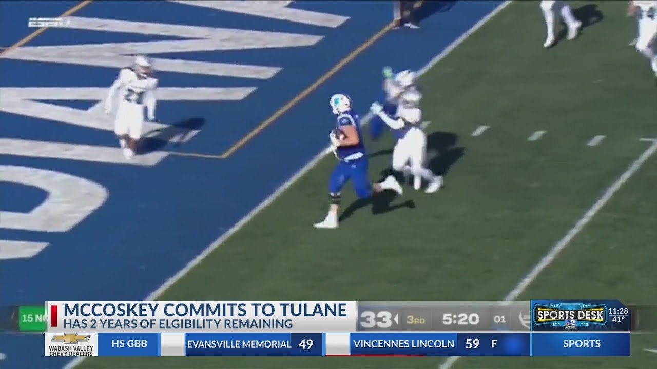 Mccoskey Commits To Tulane - YouTube