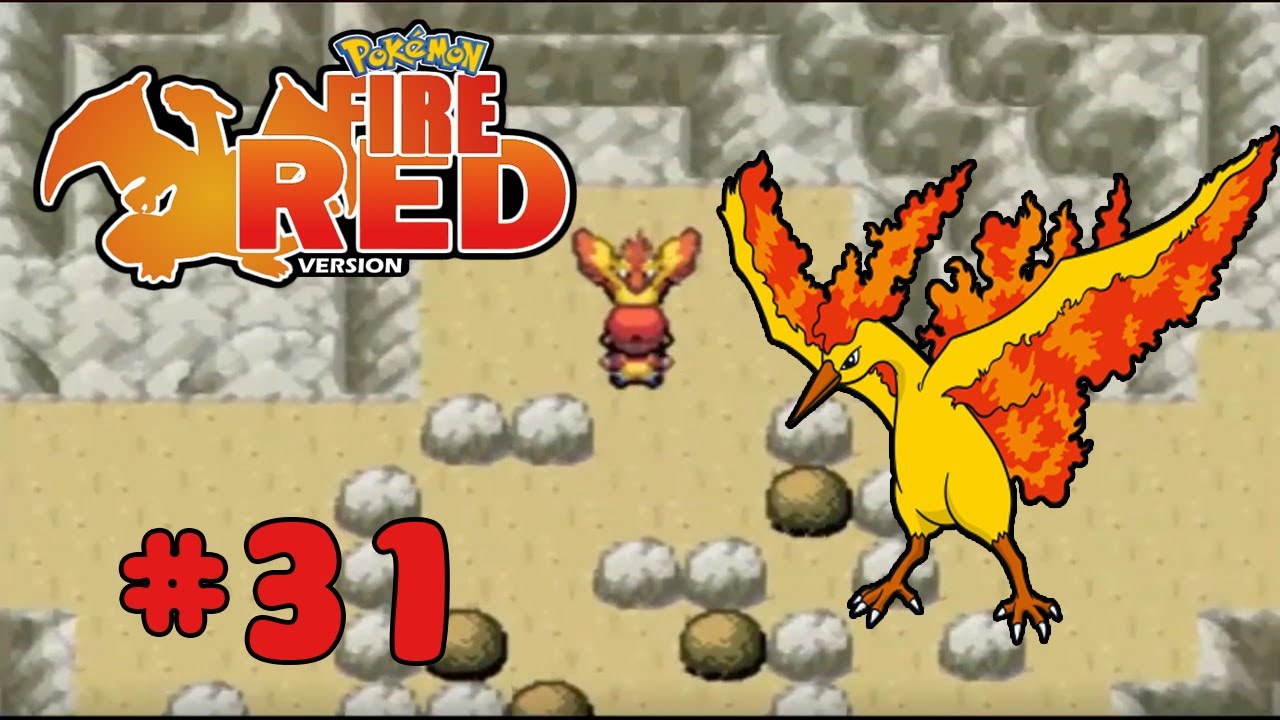 Pokemon Fire Red #31 - Thu Phục Huyền Thoại Moltres - YouTube