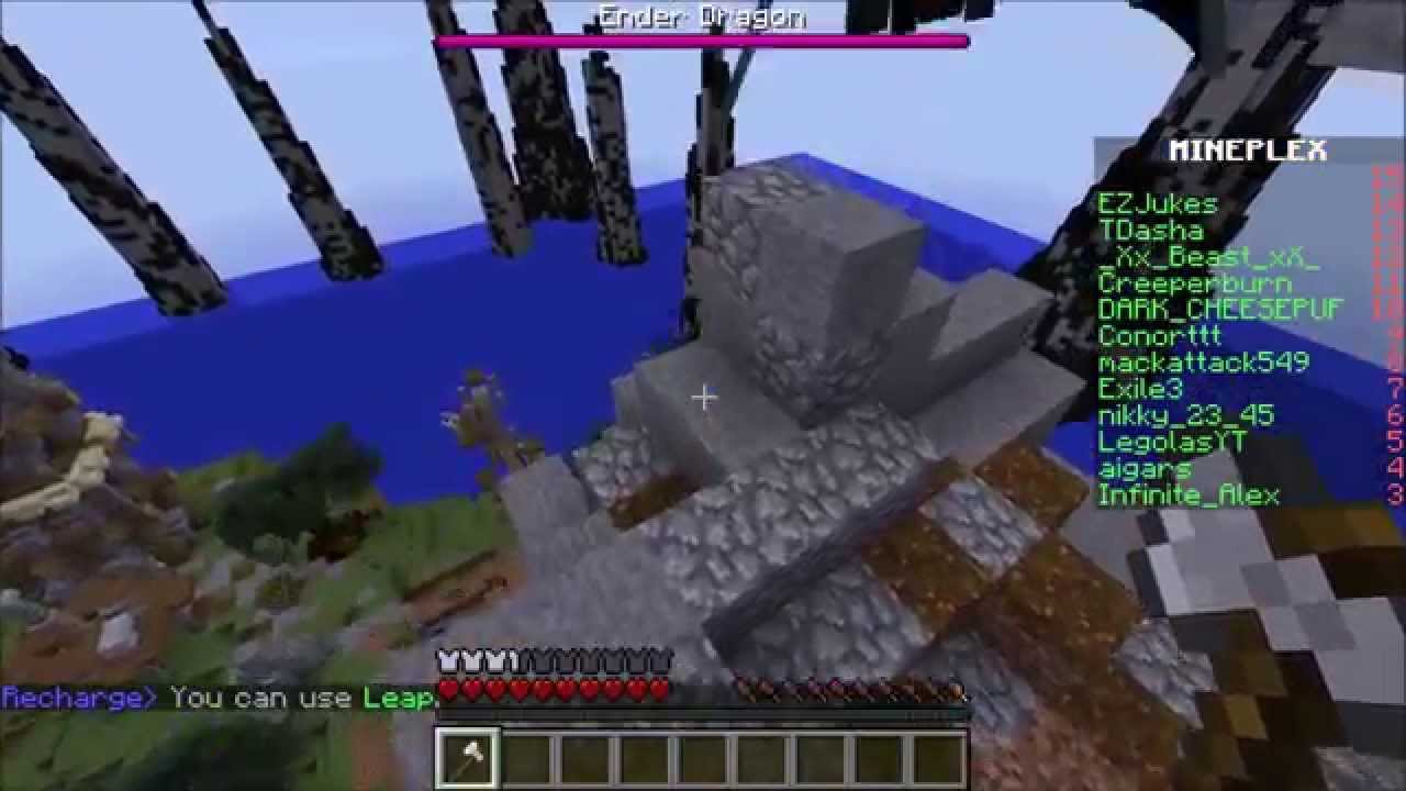 Minecraft Mini-Games - Dragons - Hack if you don't wanna get kicked - YouTube