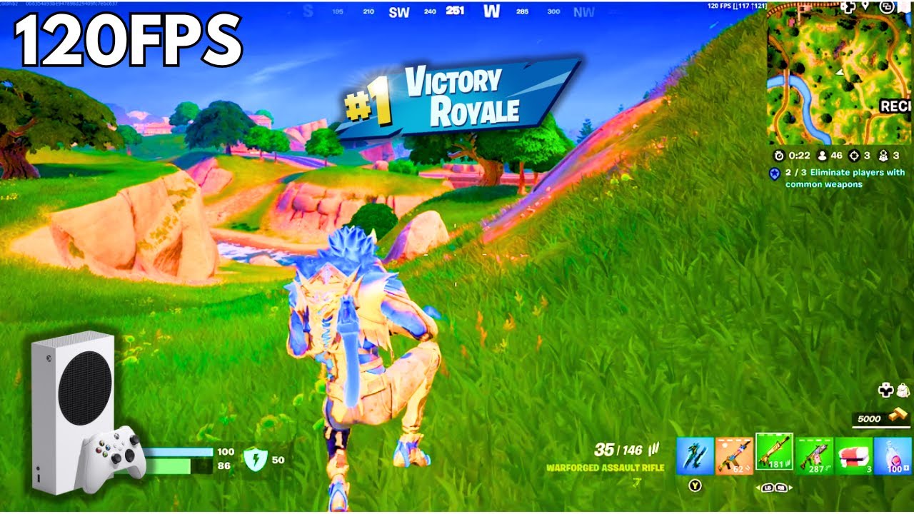 Fortnite Chapter 5 Season 2 Zero Build - Xbox Series S | 1080P 120FPS ...
