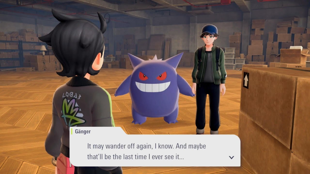 Pokémon Legends Z-A: Gengar Return to Owner! Hidden Scene "After ...