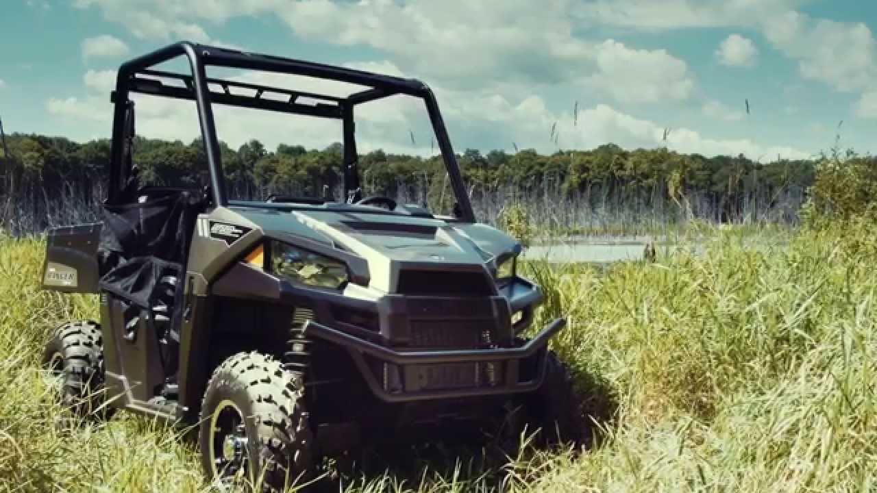 TEST RIDE: 2015 Polaris 2-Seat Ranger 570 EPS - YouTube