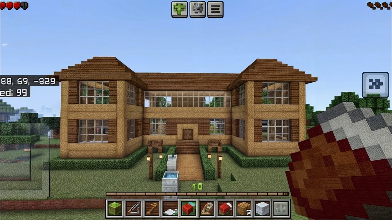 minecraft in big modan house. part 1 - YouTube