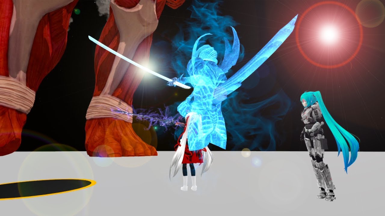 VRChat Portal Attack on Titan on the Moon w/ MikuCoolMix and Miku ...