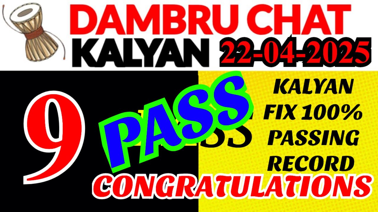 $1 vs Kalyan Fix Jodi Chart Today | 100% Pass Game | Strong Panna Tips ...