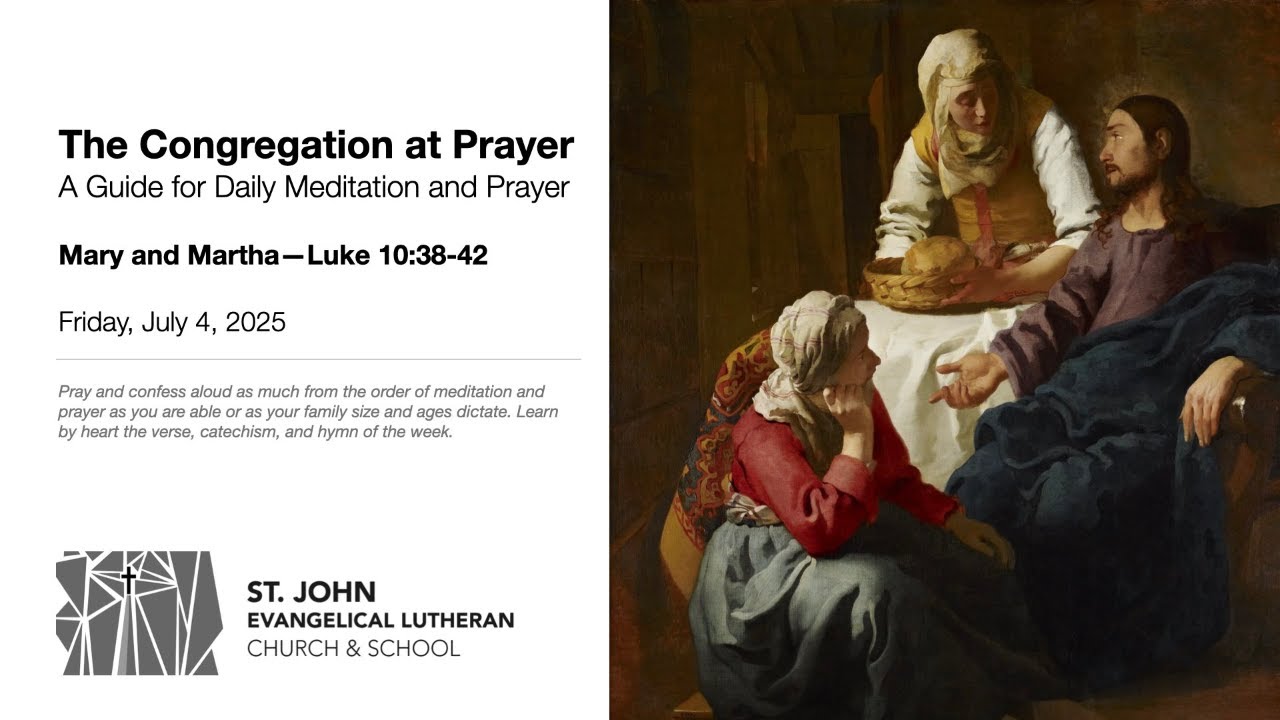 Mary and Martha—Luke 10:38-42 - YouTube