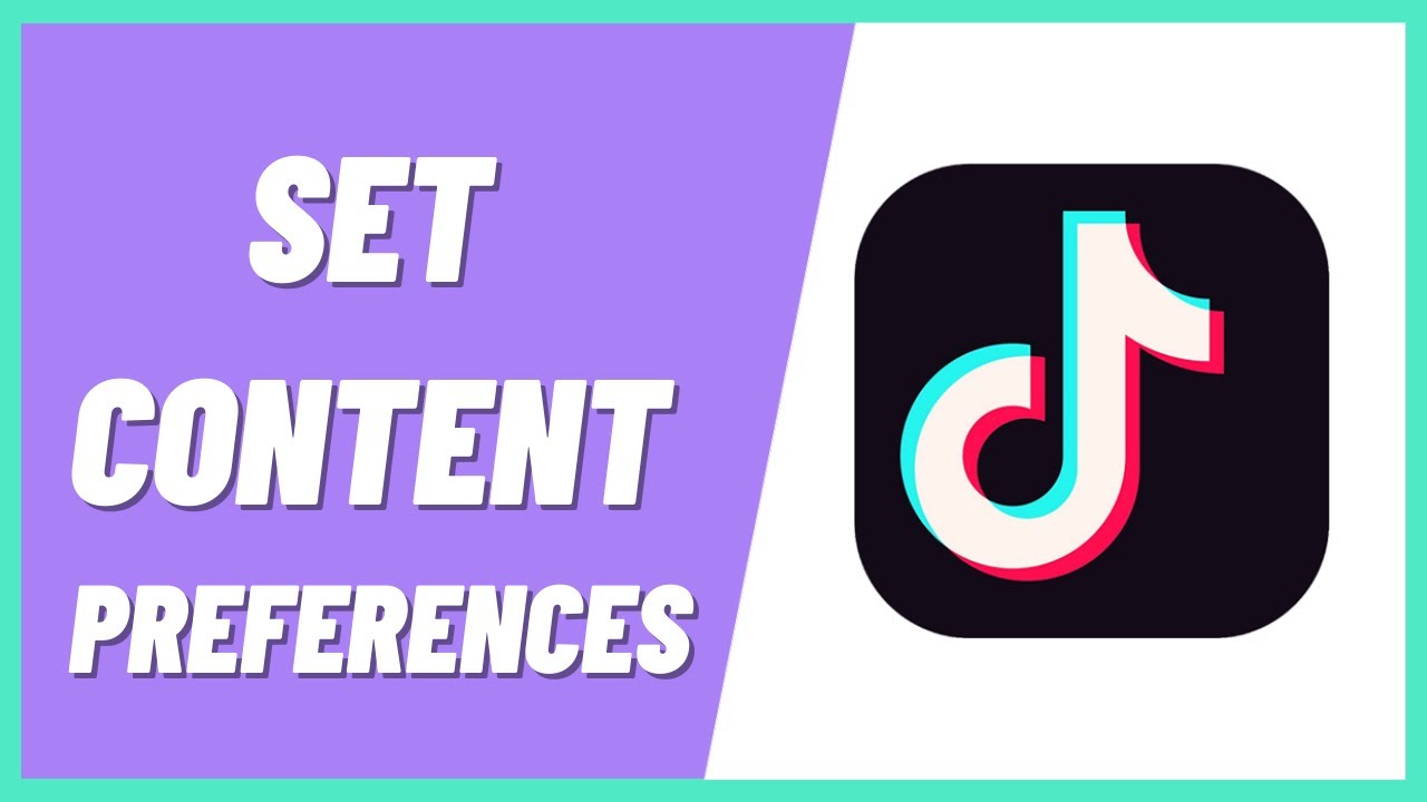 How to Set Content Preferences On TikTok - YouTube