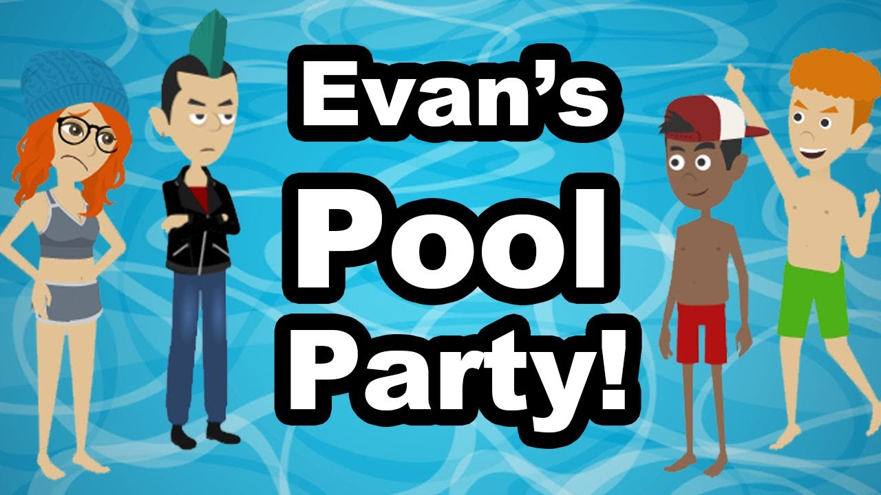 Vyond Animation: Evan's Pool Party! - YouTube