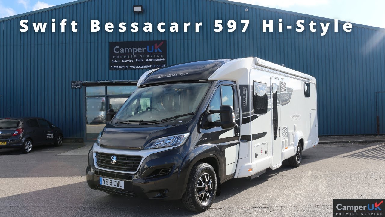 Swift Bessacarr 597 Hi Style Motorhome For Sale at Camper UK - YouTube