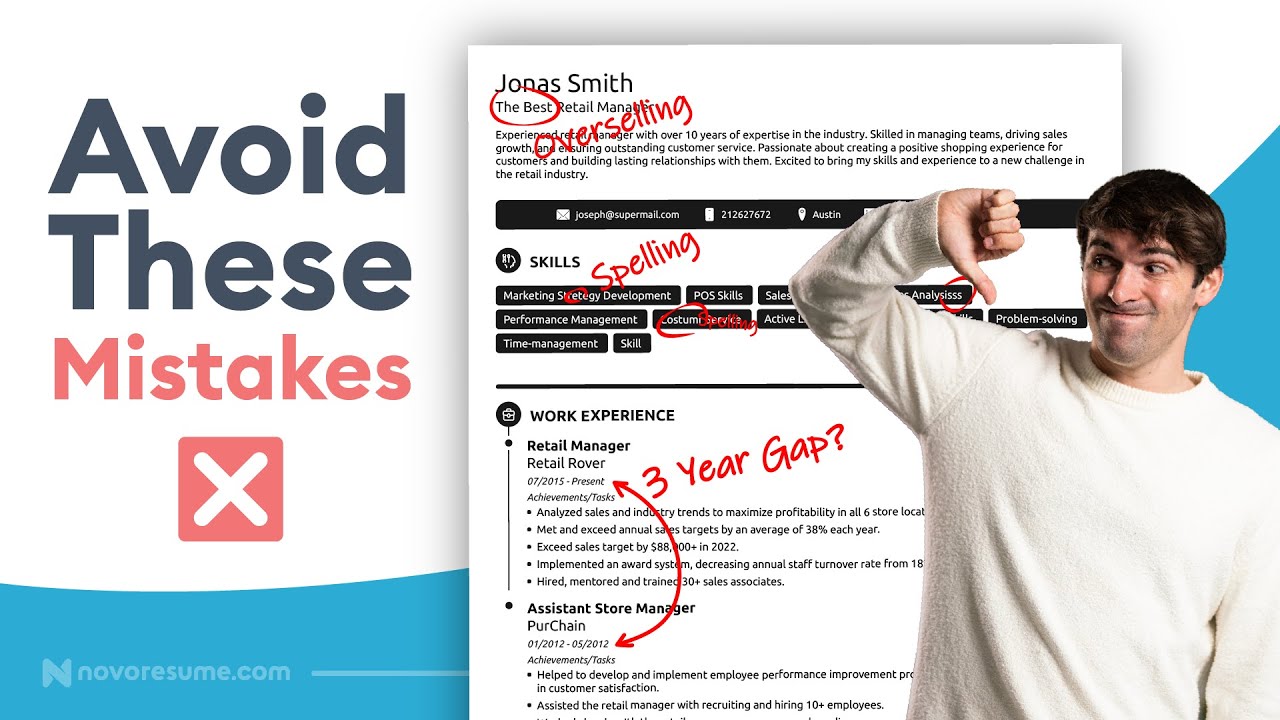 Top 13 Resume Mistakes to Avoid in 2025 - YouTube