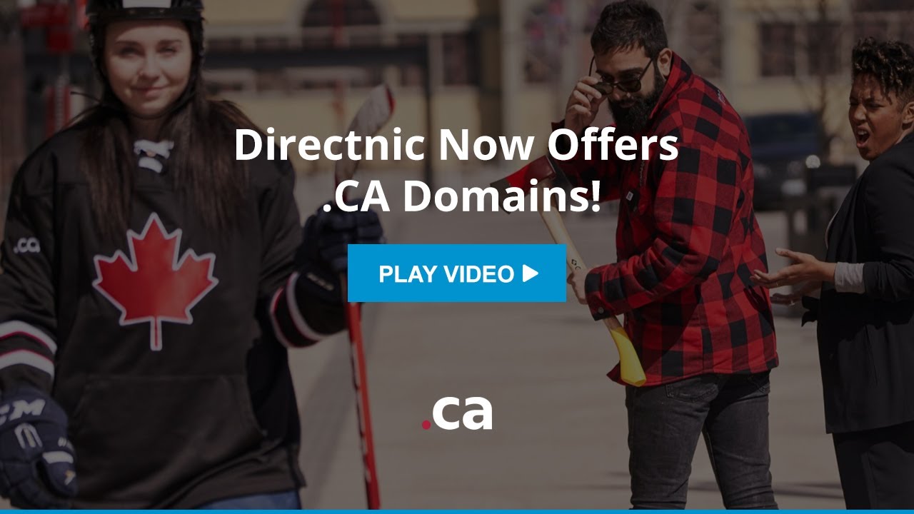 Directnic Now Offers .CA Domains! - YouTube