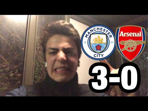 ANGRY ARSENAL FAN REACTS to Man City 3-0 Arsenal… - YouTube
