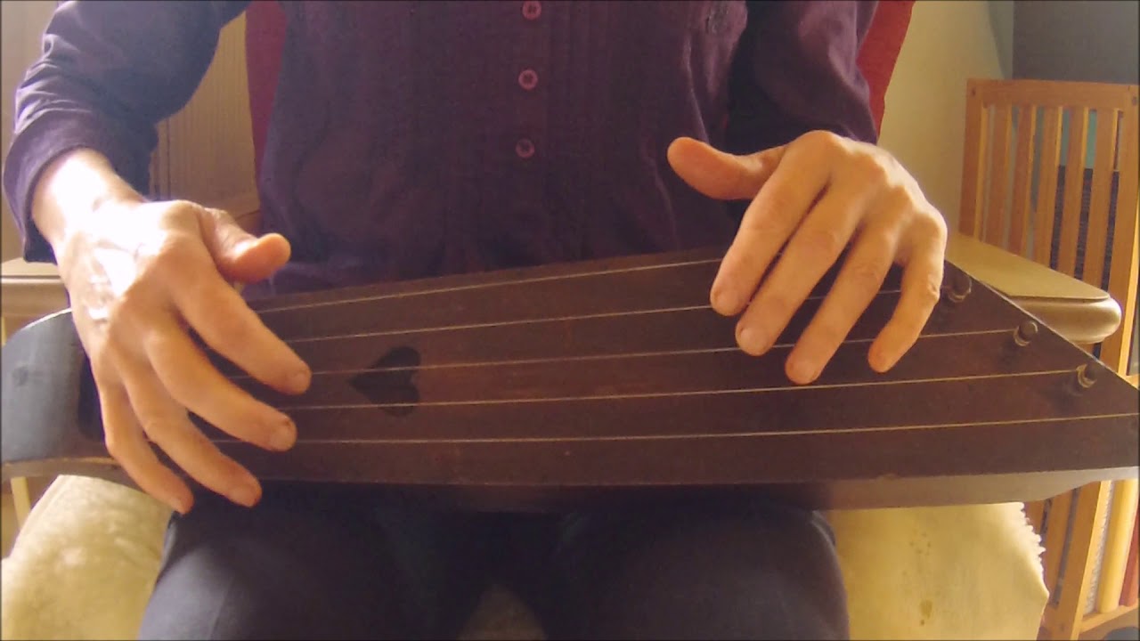 Antero Vornanen's 5-string kantele from the 1930's - YouTube