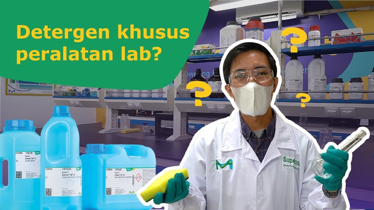 Ternyata ini loh detergen khusus peralatan lab │Extran - YouTube