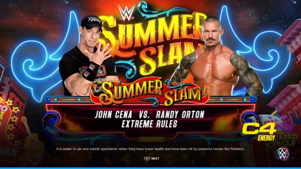 JOHN CENA VS RANDY ORTON EXTREME RULES FULL MATCH | WWE 2K23 | WWE PS4 ...