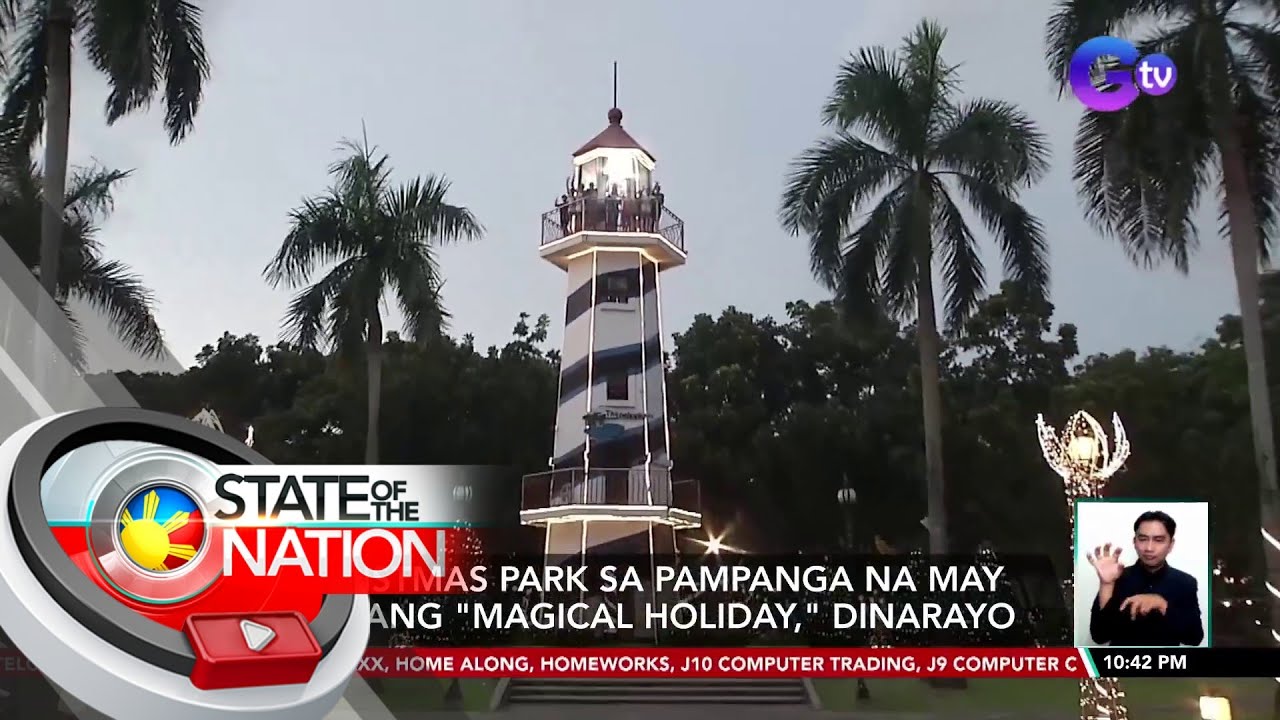 Christmas park sa Pampanga na "Magical Holiday" ang tema, dinarayo ...