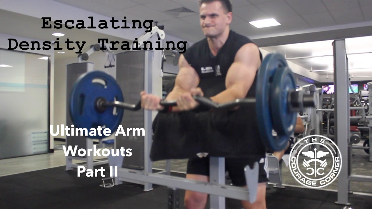 Ultimate Arm Workouts - Escalating Density Training Part II: How to use the template - YouTube