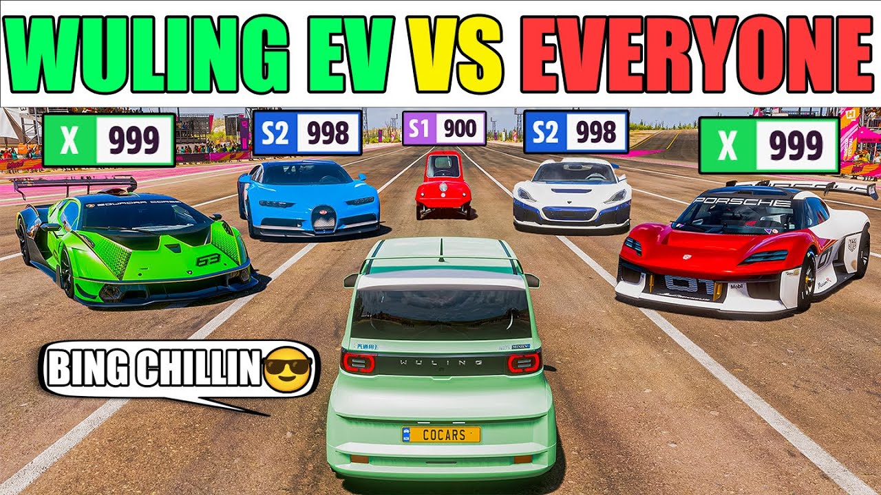 I challenged the Wuling Mini EV and THIS happened... | Forza Horizon 5 ...