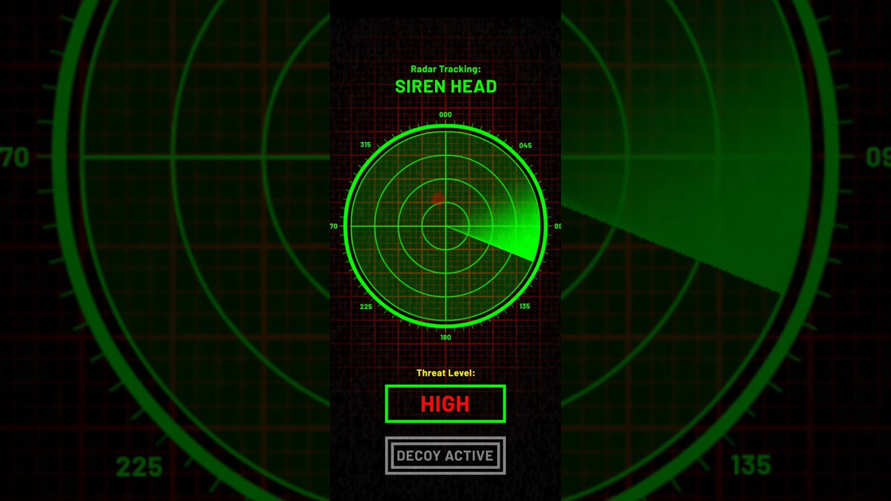 Siren Head Radar Tracker 2 - YouTube