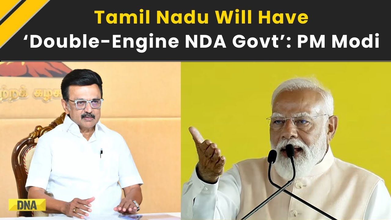 PM Modi News: PM Modi’s Big Claim on Tamil Nadu Government | PM Modi In ...