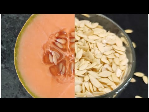 kharbuje ke beej chile kam se kam mehnat me| BY LEENA SINGODIA| - YouTube