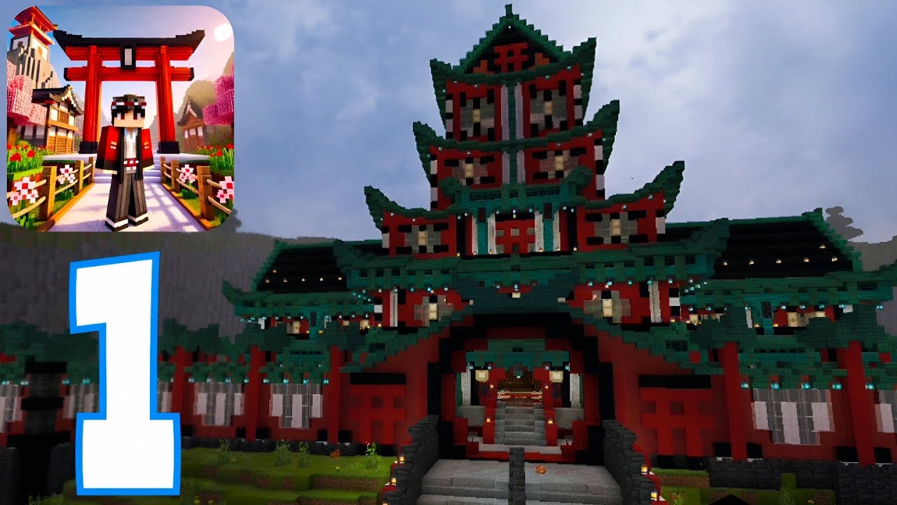 Kyoto Craft - Tutorial - Gameplay Walkthrough Part 1 ( ANDROID / iOS ...