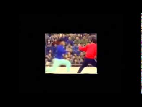 old school 1986 Lei Tai (Sanda) matches in China - YouTube