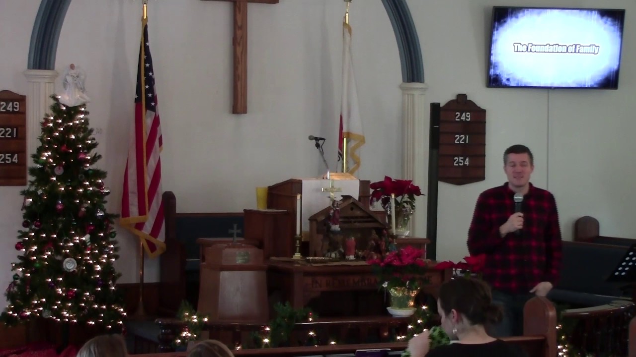 The Foundation of Family - Minister Ryan Lapp - YouTube