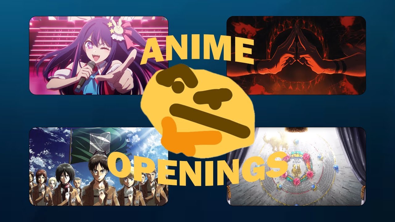 ANIME OPENING QUIZ - 50 OPENINGS - YouTube