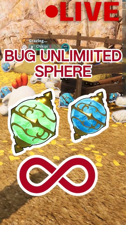 Aku menemukan Bug Unlimited Sphere #palworld #palworldgameplay #palworldbug - YouTube
