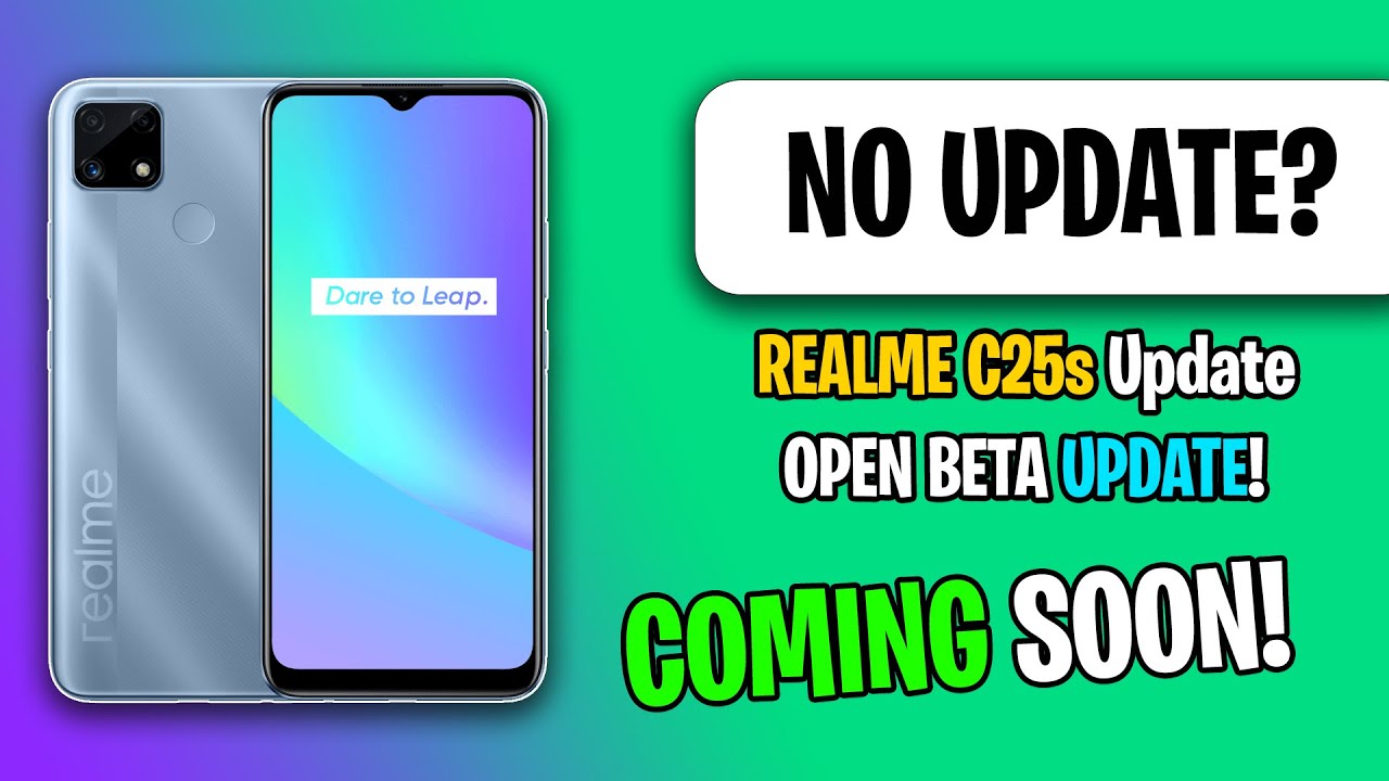 Realme UI 4.0 Update | No Update detecting | Realme C25s | Trail Update ...