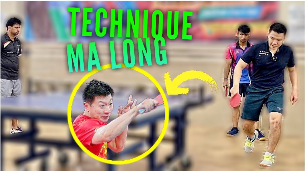 How to make Forehand Topspin “ PIVOT ” against BackSpin like Ma Long ...