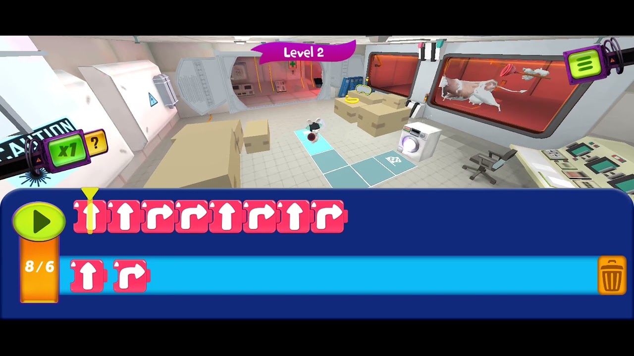 Rabbids coding game review - YouTube