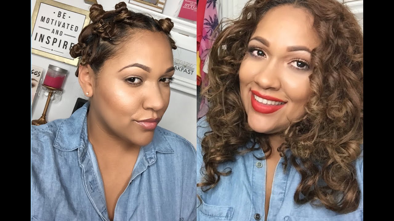 Heatless Curls Tutorial | Rizos sin Calor | Spiral curls - YouTube
