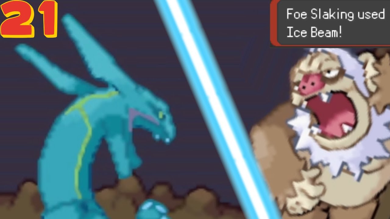 WHY DOES SLAKING HAVE ICE BEAM?!?! | Pokemon Blazing Emerald Nuzlocke ...