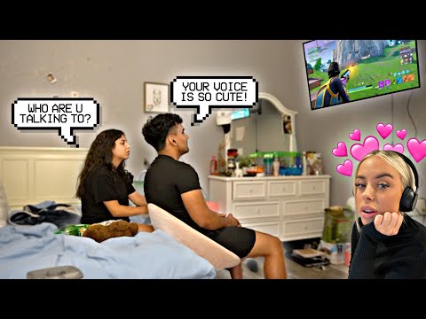 FLIRTING WITH CUTE GIRLS ON THE GAME PRANK!! *SHE WENT CRAZY*